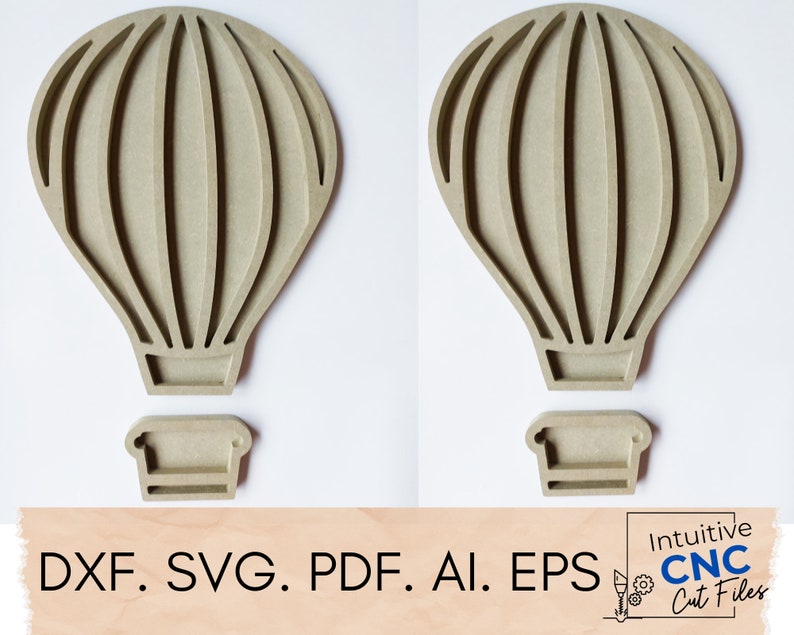 Hot Air Balloon DXF File/ Cri-cut Hot Air Balloon/ SVG Hot Air Balloon ...