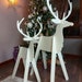 DXF Slot Together Reindeer/ Digital File Reindeers/ SVG Freestanding ...