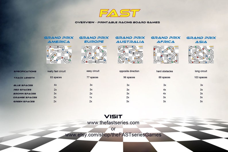 FAST – Grand Prix Asia: Exciting Printable Racing Game for Kids ...