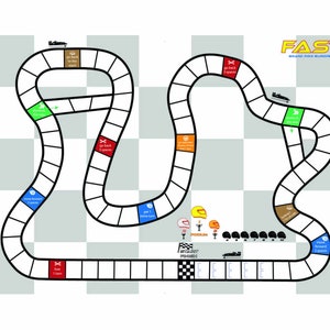 FAST – Grand Prix Europe: Exciting Printable Adventure for Kids - Etsy