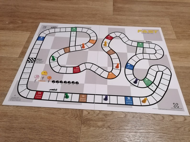 FAST – Grand Prix Asia: Exciting Printable Racing Game for Kids ...