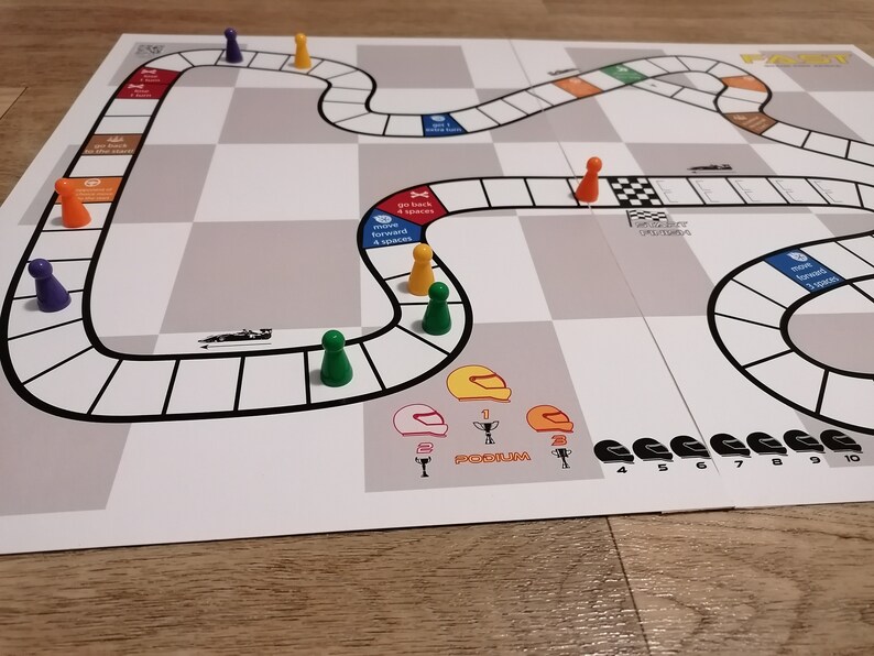 FAST Grand Prix Africa. Printable Game for Family - Etsy