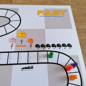 FAST – Grand Prix Australia: Printable Racing Challenge for Kids ...