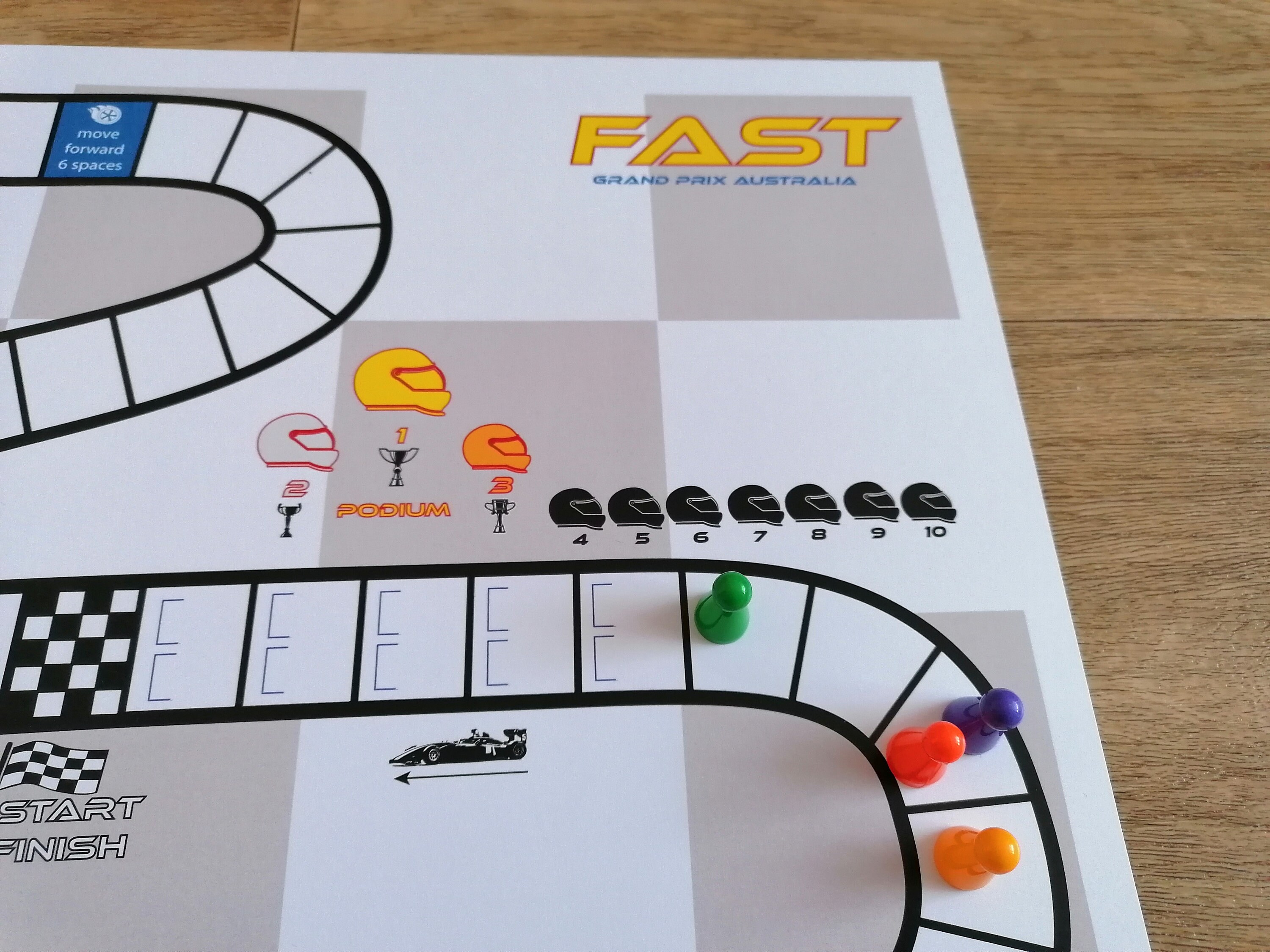 FAST – Grand Prix Australia: Printable Racing Challenge for Kids ...