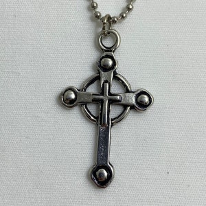 Y2k Cross Pendant-gothic Cross Pendant on Chain - Etsy