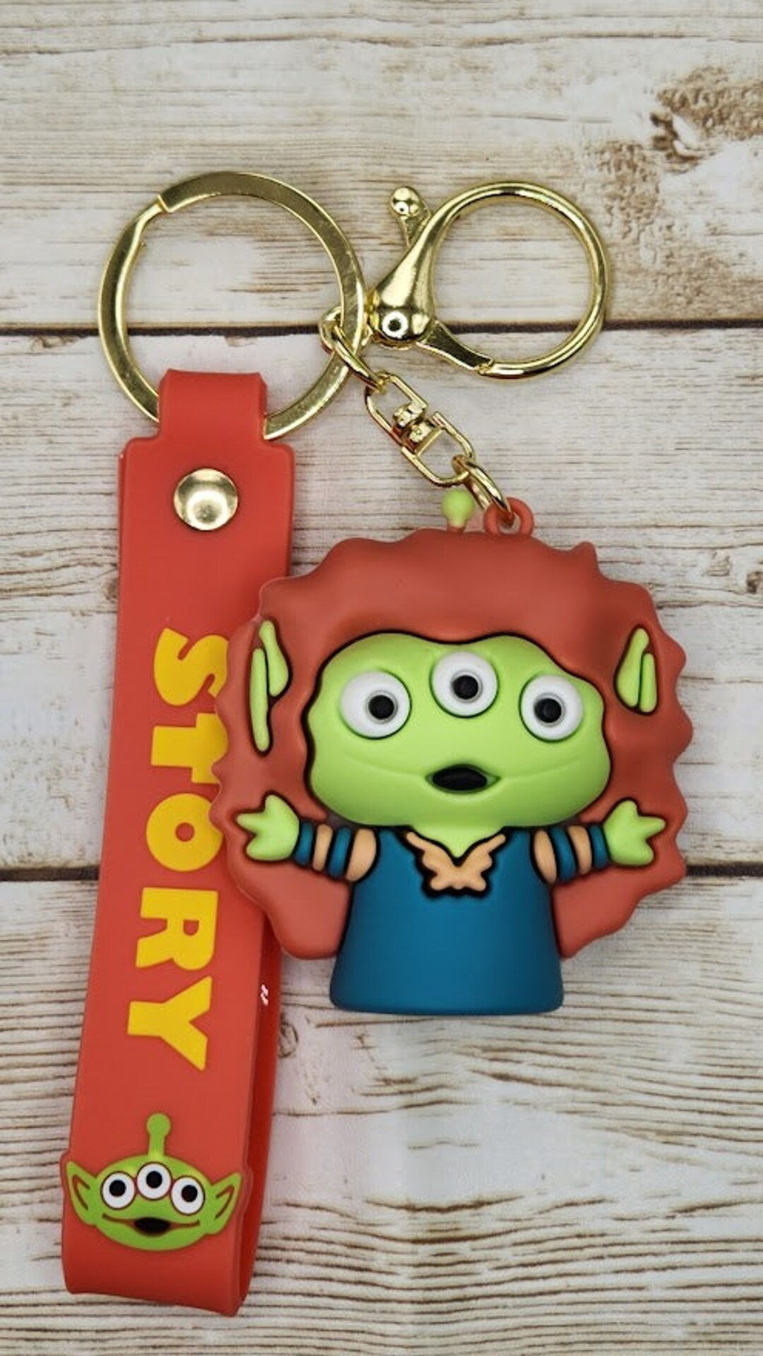Toy Story Alien Shrek Fiona Costume Keychain - Etsy