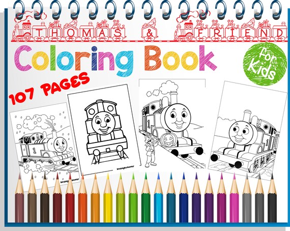 Thomas And Friends Birthday Coloring Pages