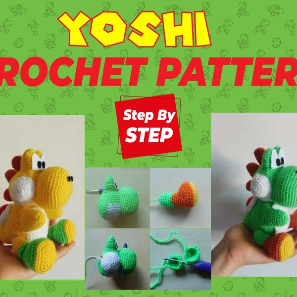 Yoshi Crochet - Etsy