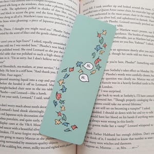 Hi Hi Heartstopper Inspired Bookmark - Etsy