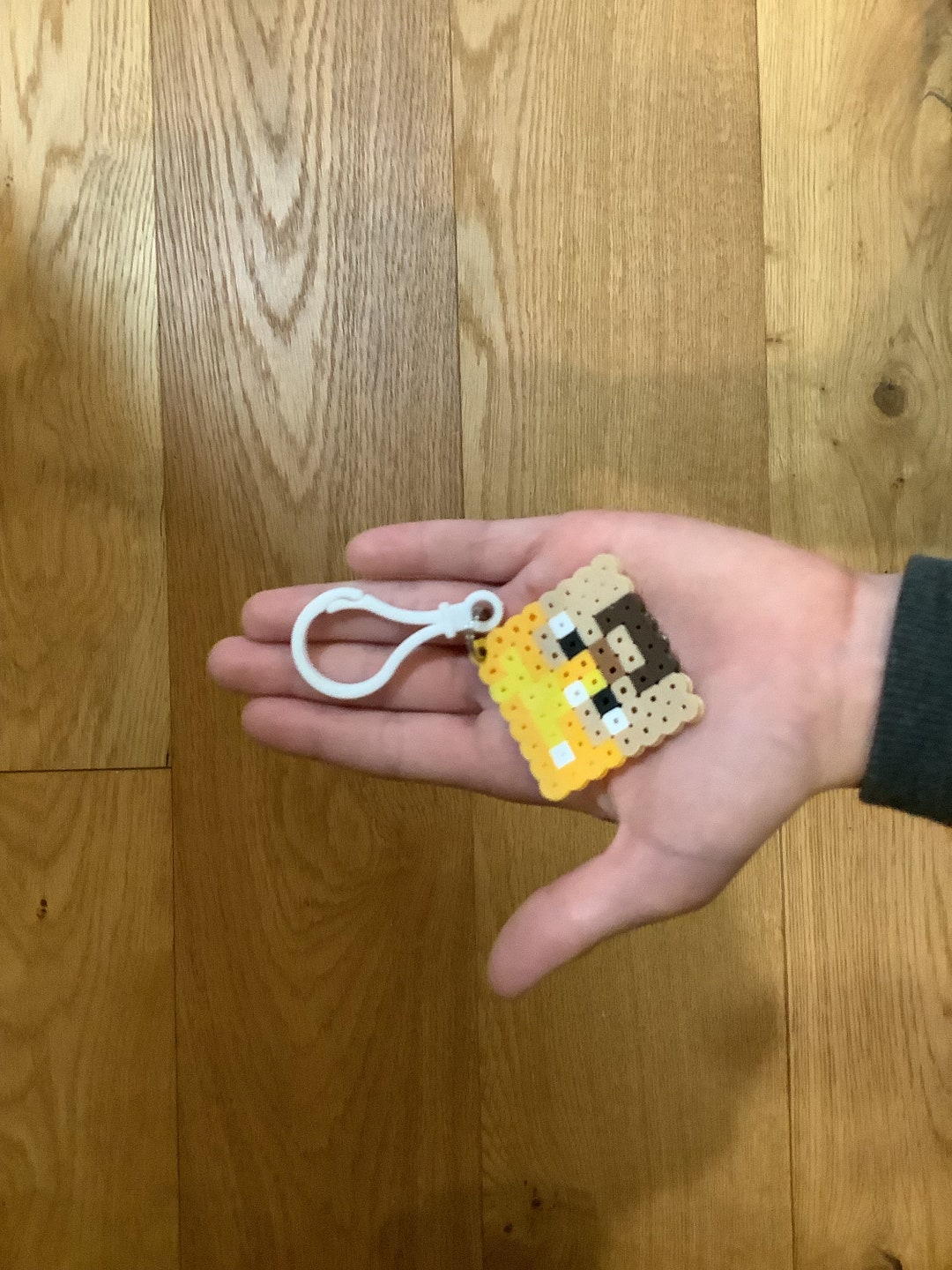 Minecraft Golden Steve Keychain - Etsy