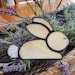 Stained Glass Bunny Rabbit Suncatcher Ornament Easter, Easter Decor ...