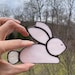Stained Glass Bunny Rabbit Suncatcher Ornament Easter, Easter Decor ...