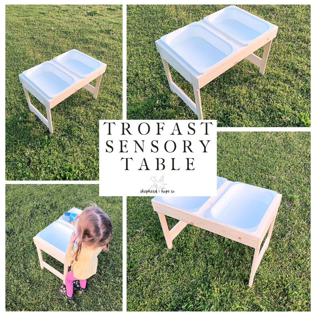 Sensory Table With TROFAST BINS | Gift for Toddler | Creative Sensory ...