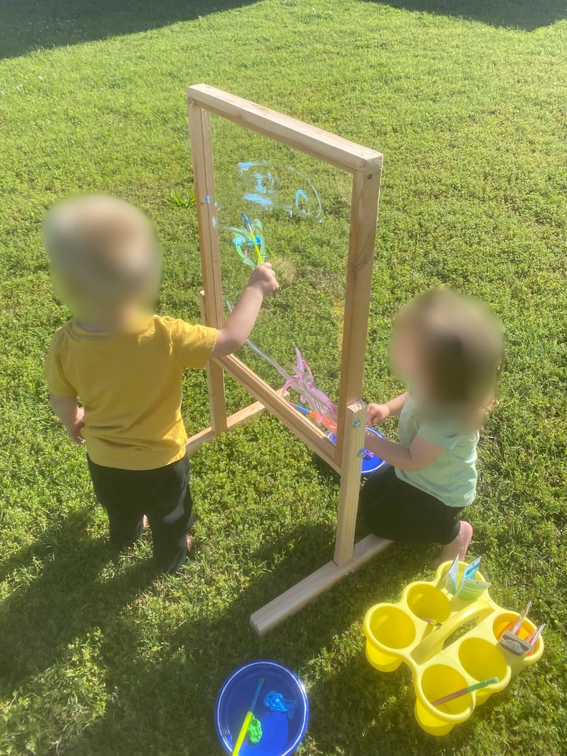 Outdoor Art Easel | Toddler Easel | Gift for Toddler | Outdoor Toy ...