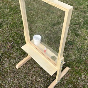 Outdoor Art Easel With Storage | Gift for Toddler | Outdoor Toy ...