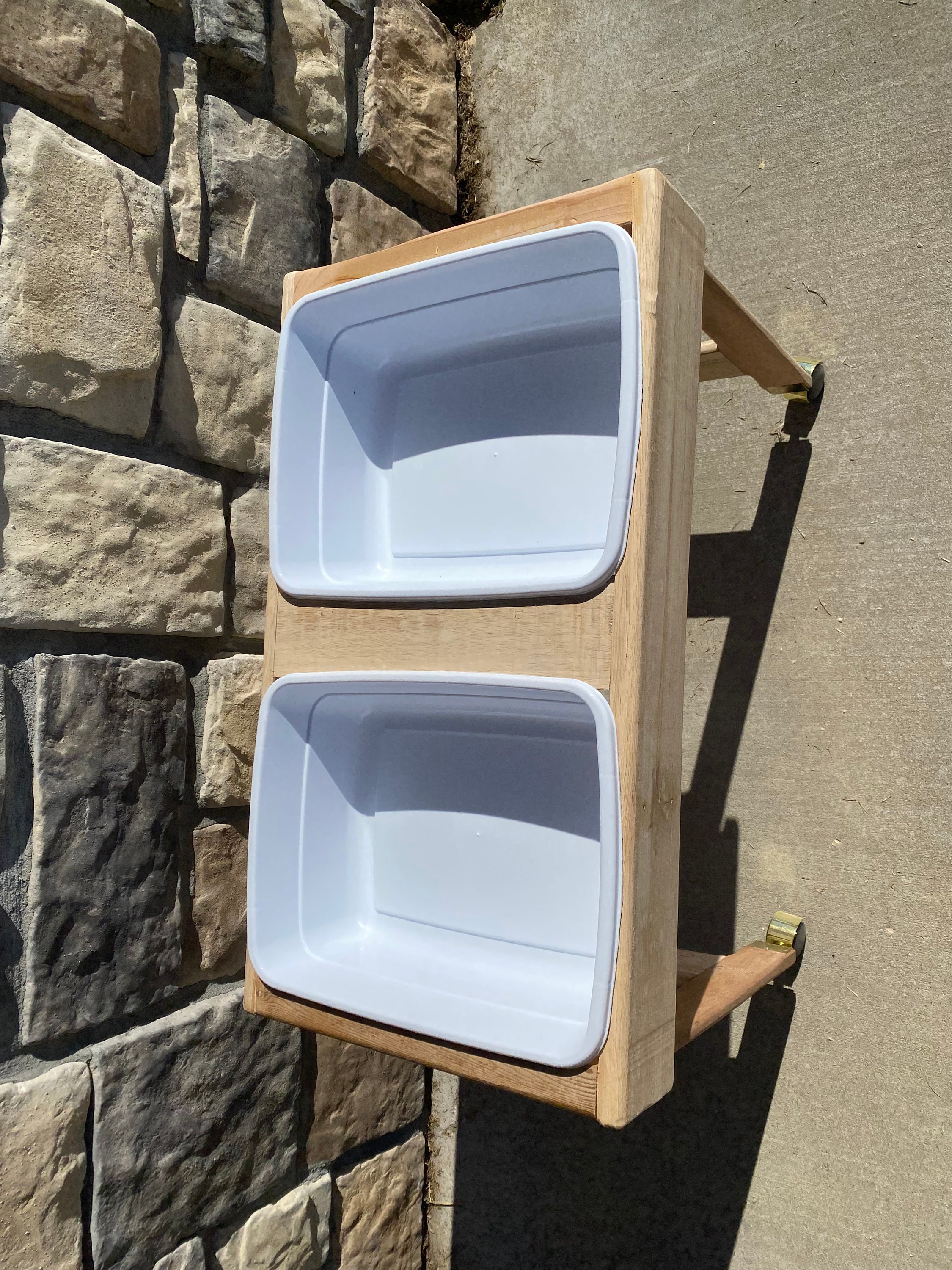 Rolling Sensory Table | Toddler Sensory Table With Wheels | Toddler ...