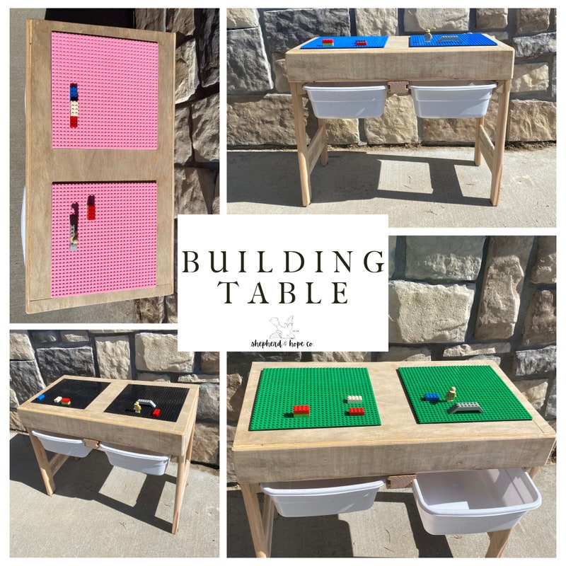 Pink Storage Table - Etsy