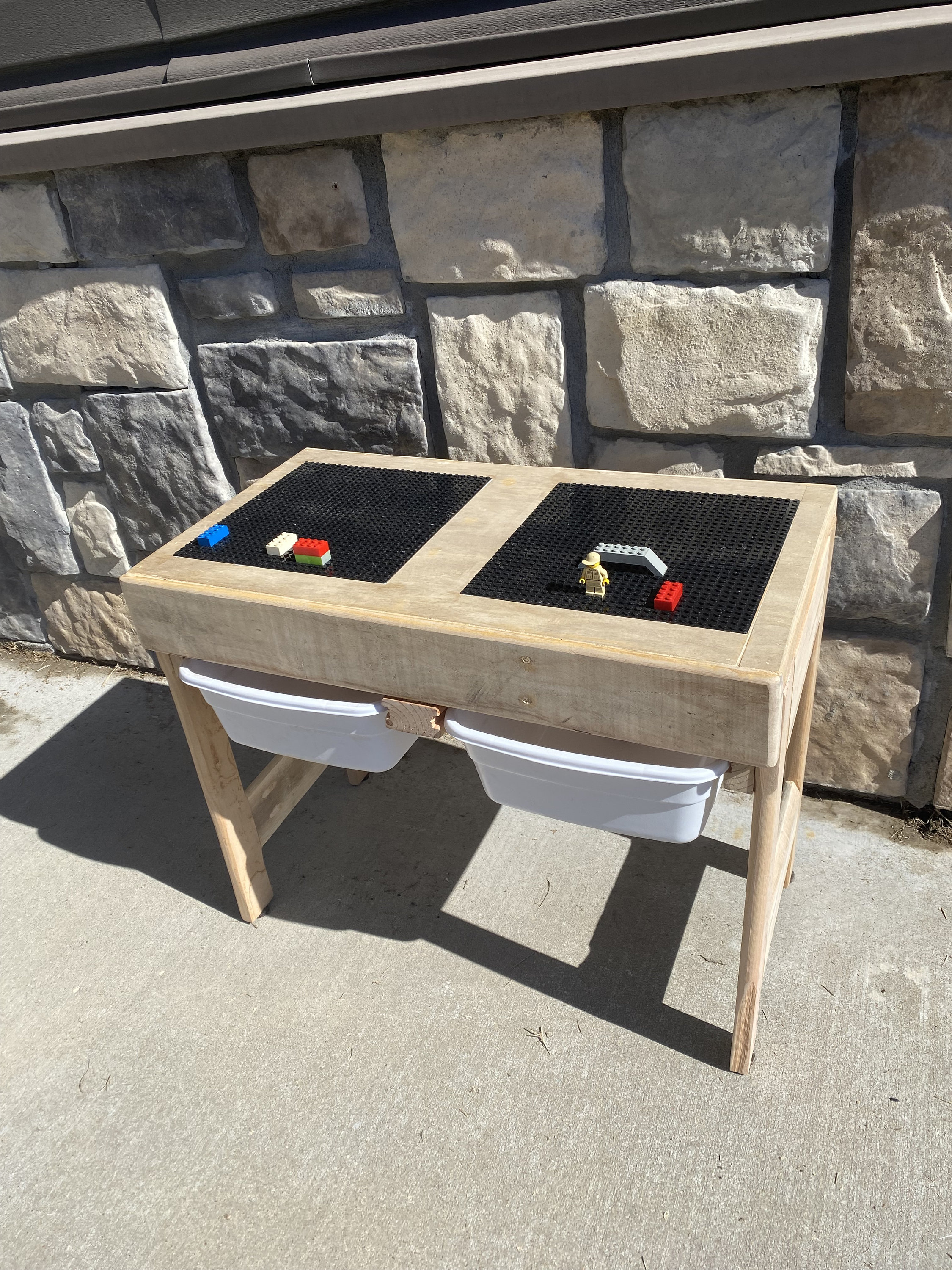 Lego Building Table Table for Block Play Small Kid's Table With ...