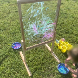 Outdoor Art Easel | Toddler Easel | Gift for Toddler | Outdoor Toy ...