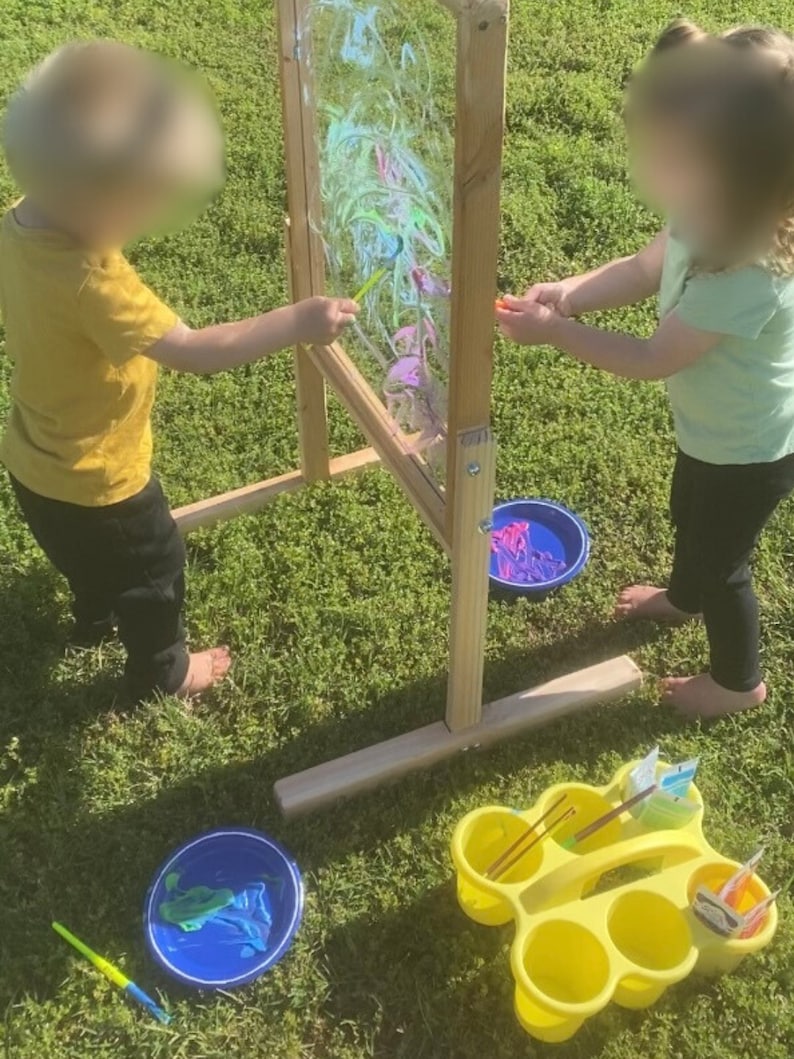 Outdoor Art Easel | Toddler Easel | Gift for Toddler | Outdoor Toy ...