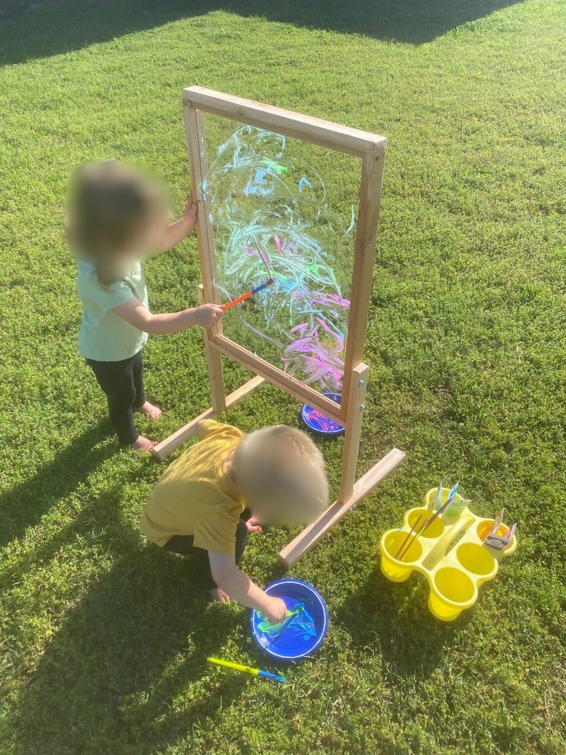Outdoor Art Easel | Toddler Easel | Gift for Toddler | Outdoor Toy ...