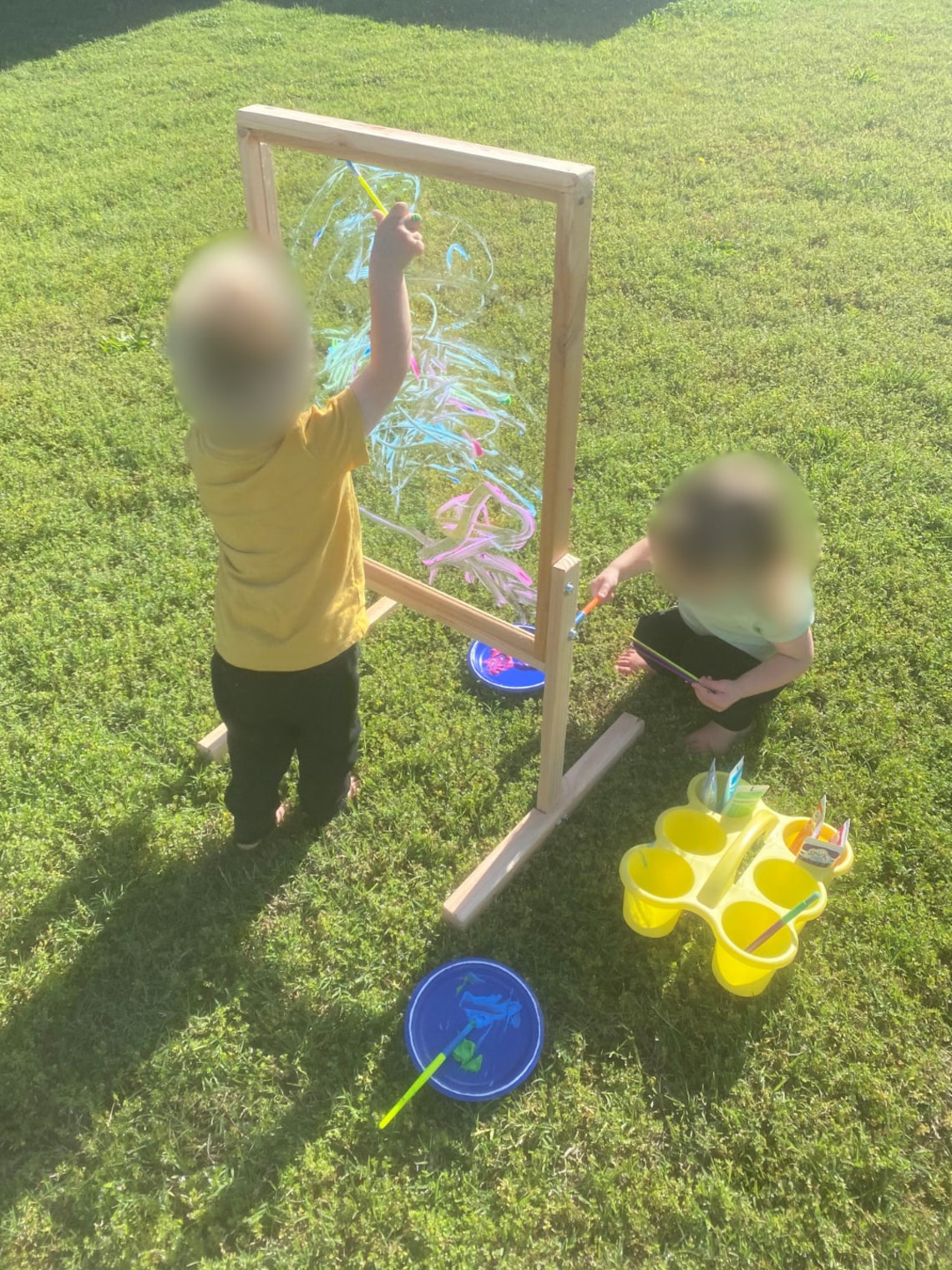 Outdoor Art Easel | Toddler Easel | Gift for Toddler | Outdoor Toy ...