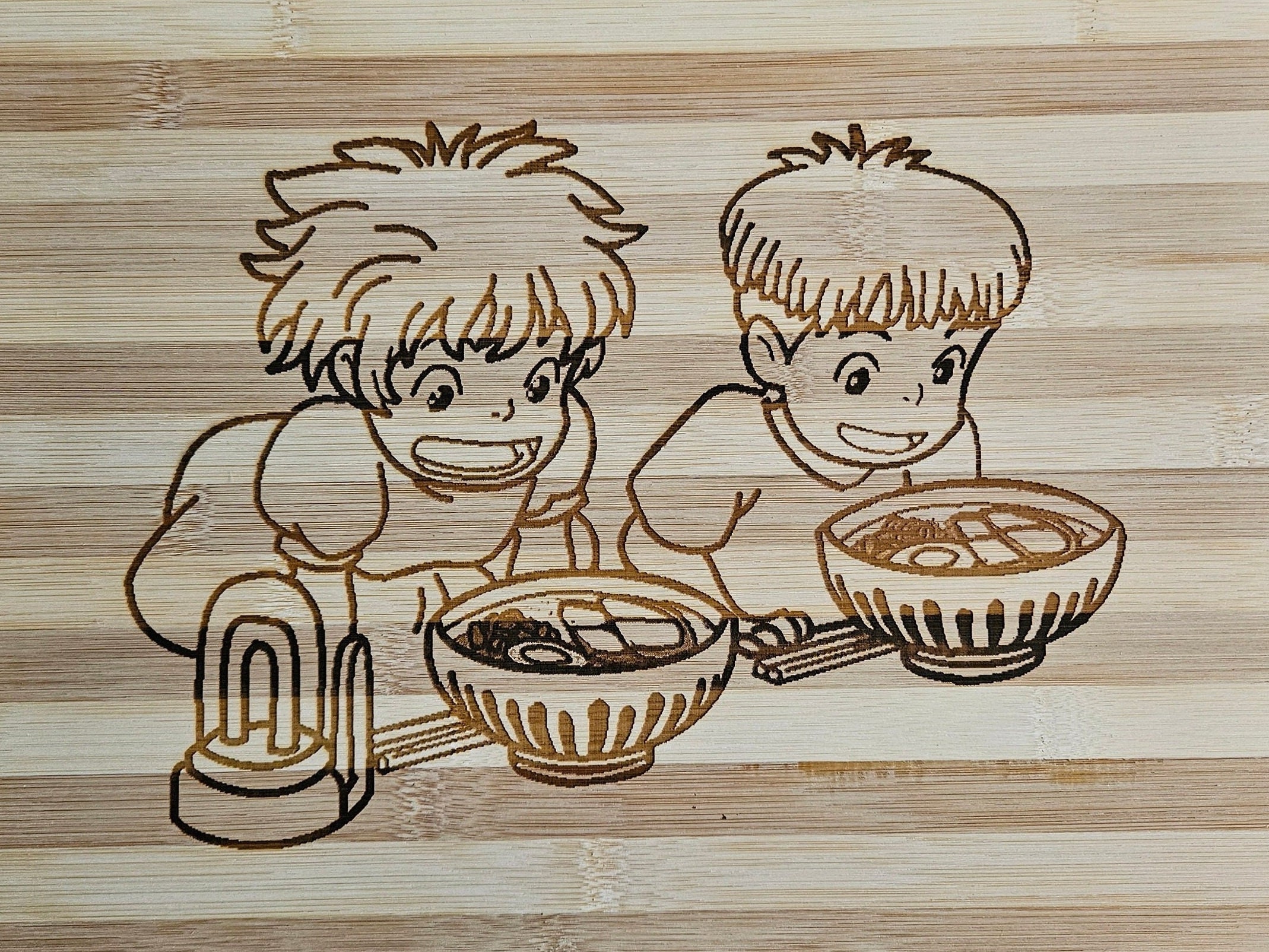 Anime Cutting Board - Etsy