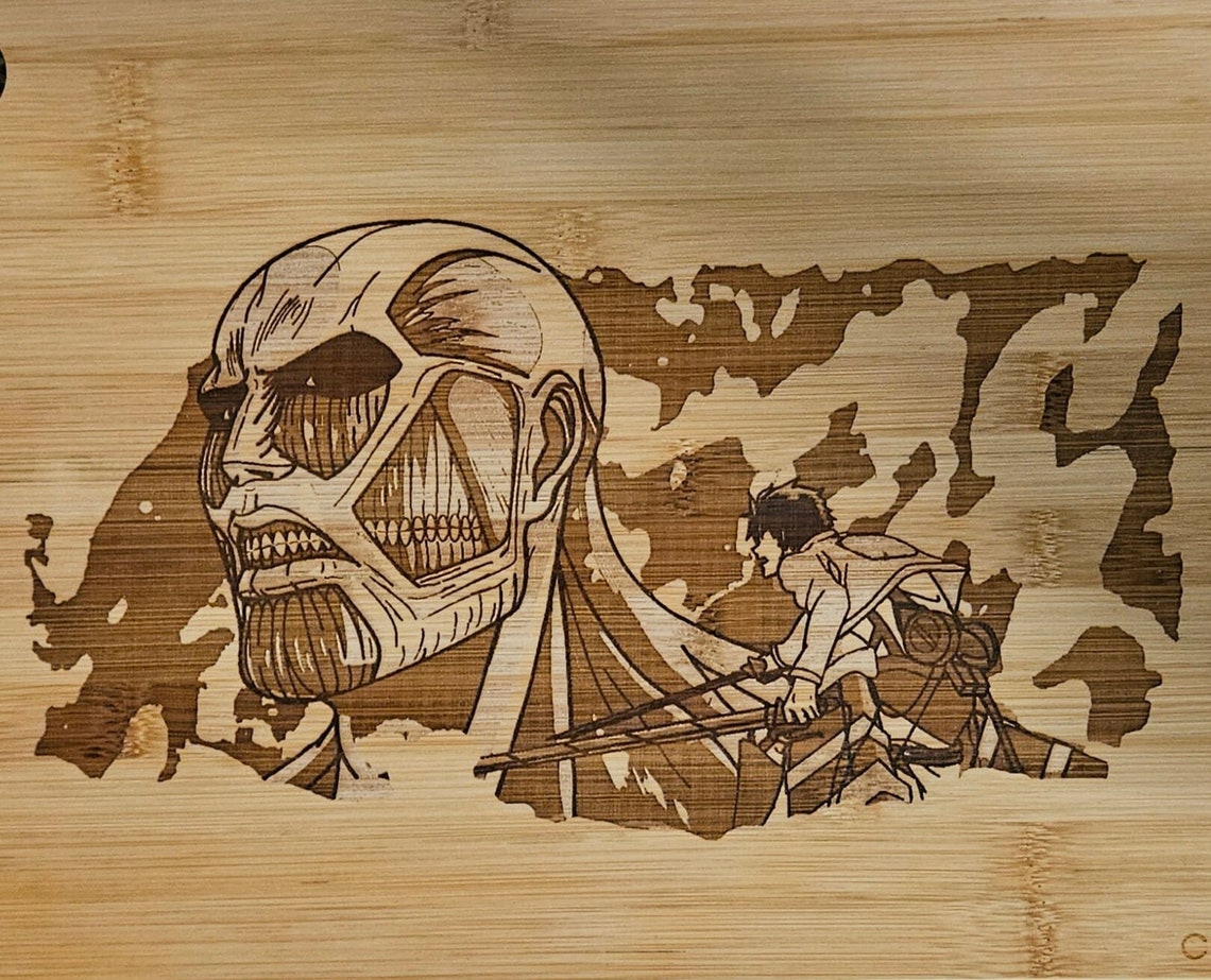 Anime Cutting Board - Etsy