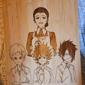 Anime Cutting Board - Etsy
