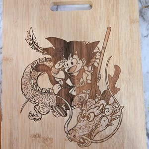Anime Cutting Board - Etsy