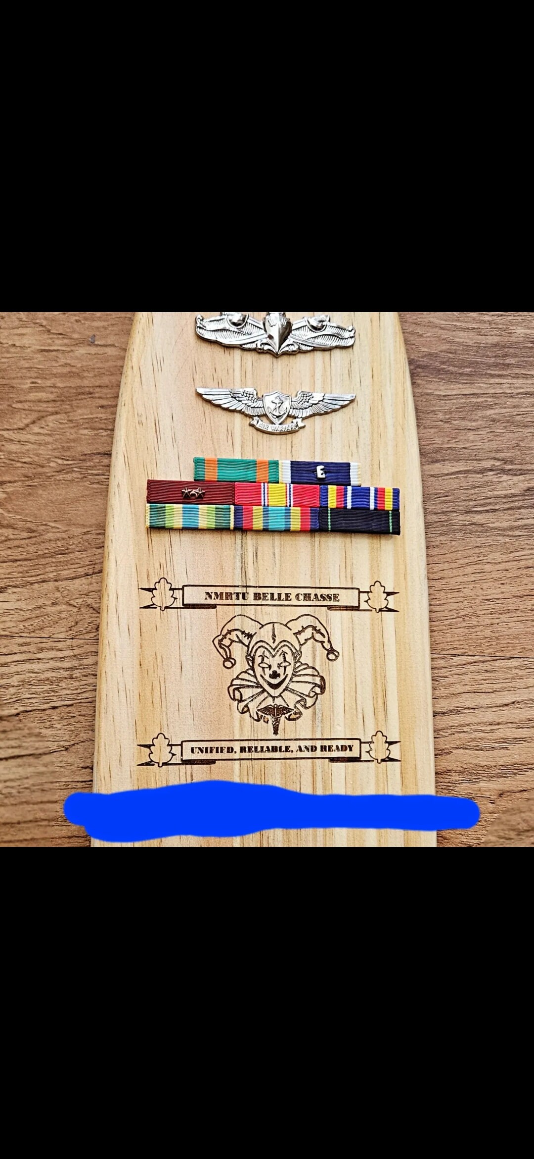 Military Paddle With Ribbons and Devices - Etsy