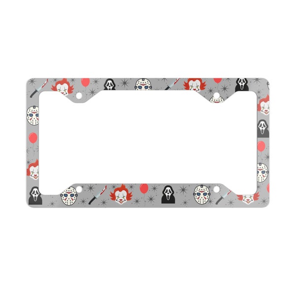 Horror Movie License Plates - Etsy