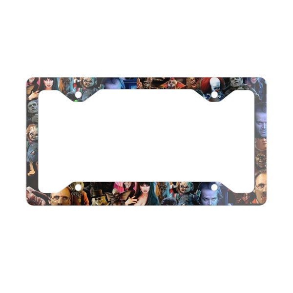 Horror Licence Plate - Etsy