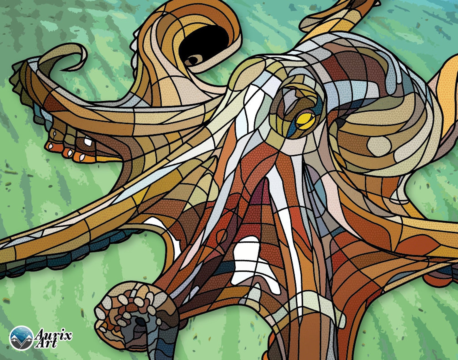 Digital Mosaic Art Commission - Etsy