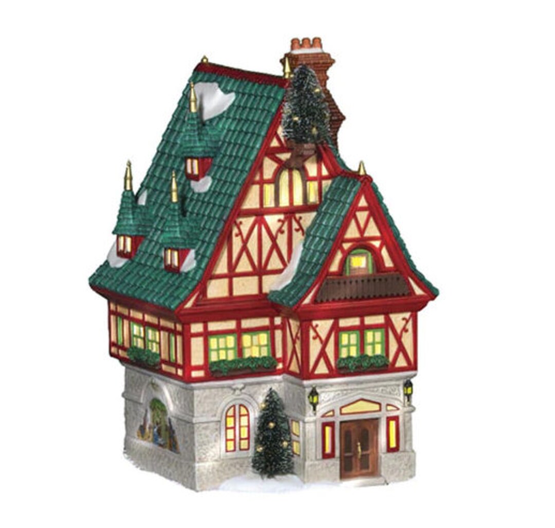 Christmas House Alpine Village Series Dept. 56 - Etsy