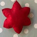 Felt Christmas Star Decoration - Etsy