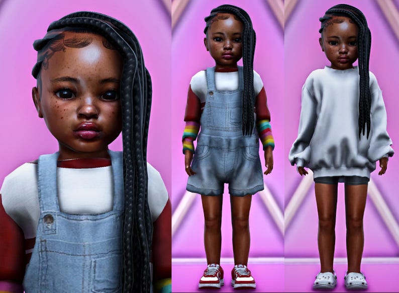 FiveM Ped, bébé fille n° 2 | 2 tenues - Etsy France