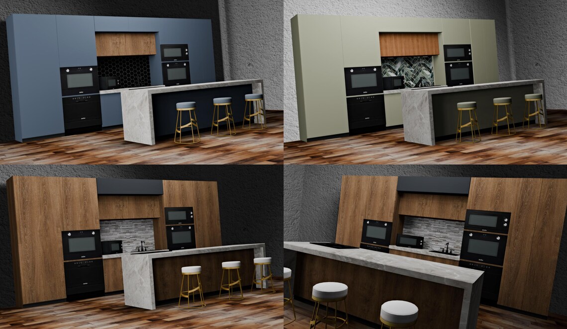 Fivem Kitchen Props L 3 Colors - Etsy