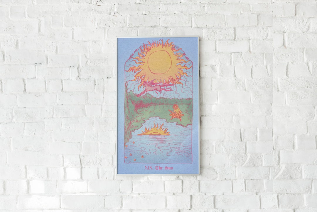 The Sun Poster - Etsy