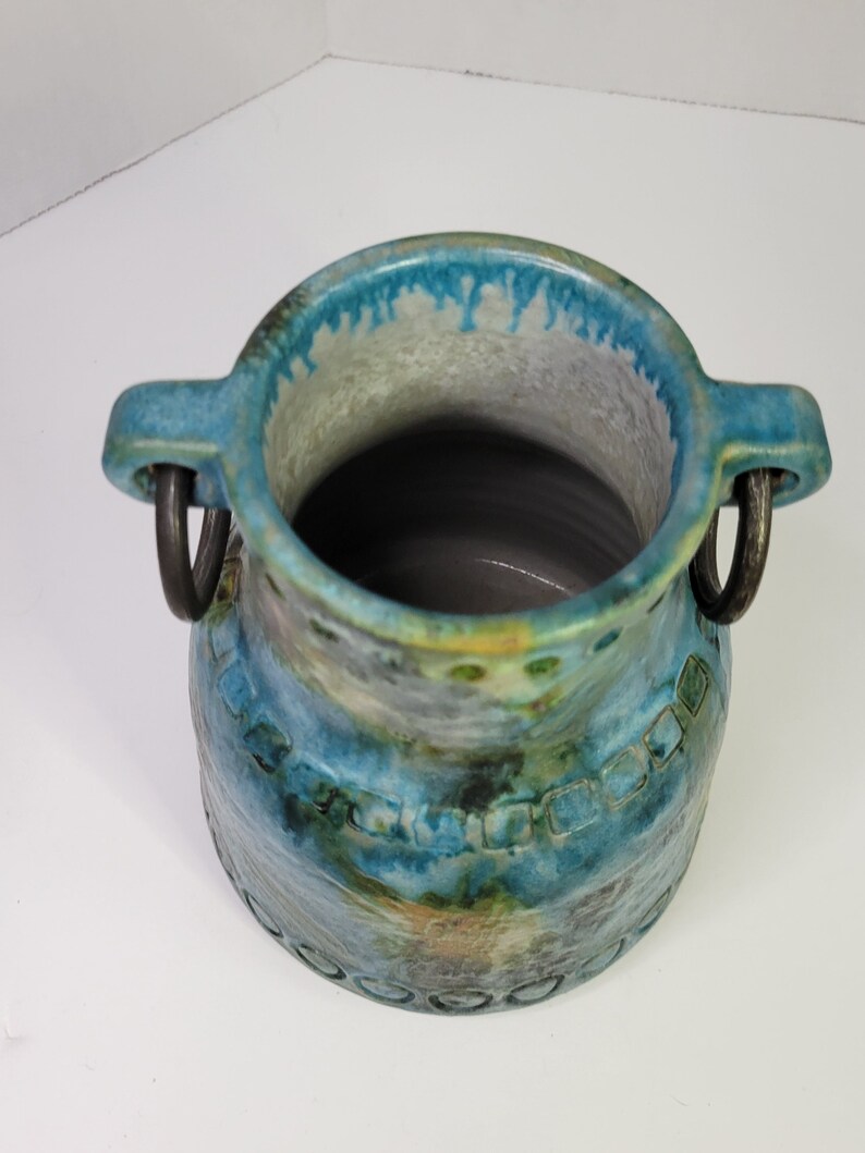Vintage MCM Alvino Bagni Bitossi Sea Garden Raymor Vase - Etsy