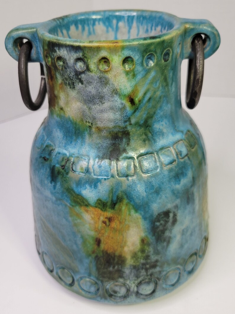 Vintage MCM Alvino Bagni Bitossi Sea Garden Raymor Vase - Etsy