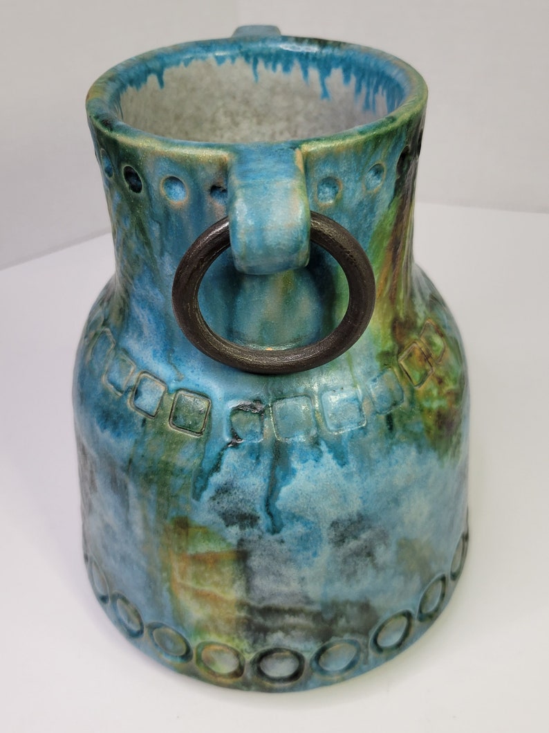 Vintage MCM Alvino Bagni Bitossi Sea Garden Raymor Vase - Etsy