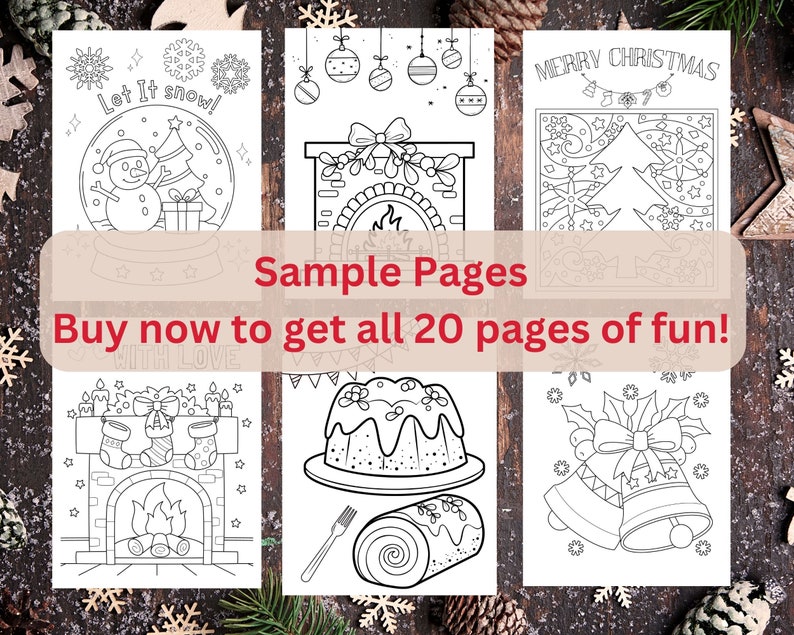 20 Pages Printable Coloring Pages, Coloring Activity for Kids ...