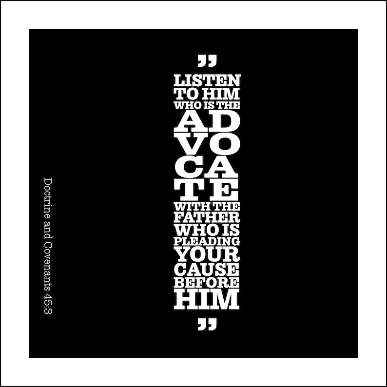 Advocate: Names of Jesus Printable; PDF; Instant Download; Bible Verse ...