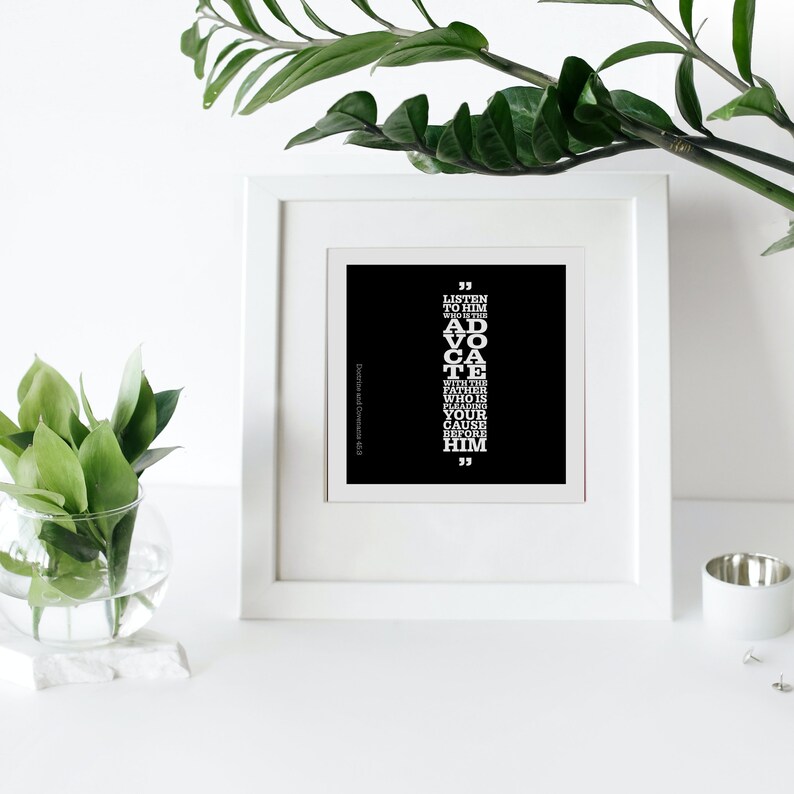 Advocate: Names of Jesus Printable; PDF; Instant Download; Bible Verse ...