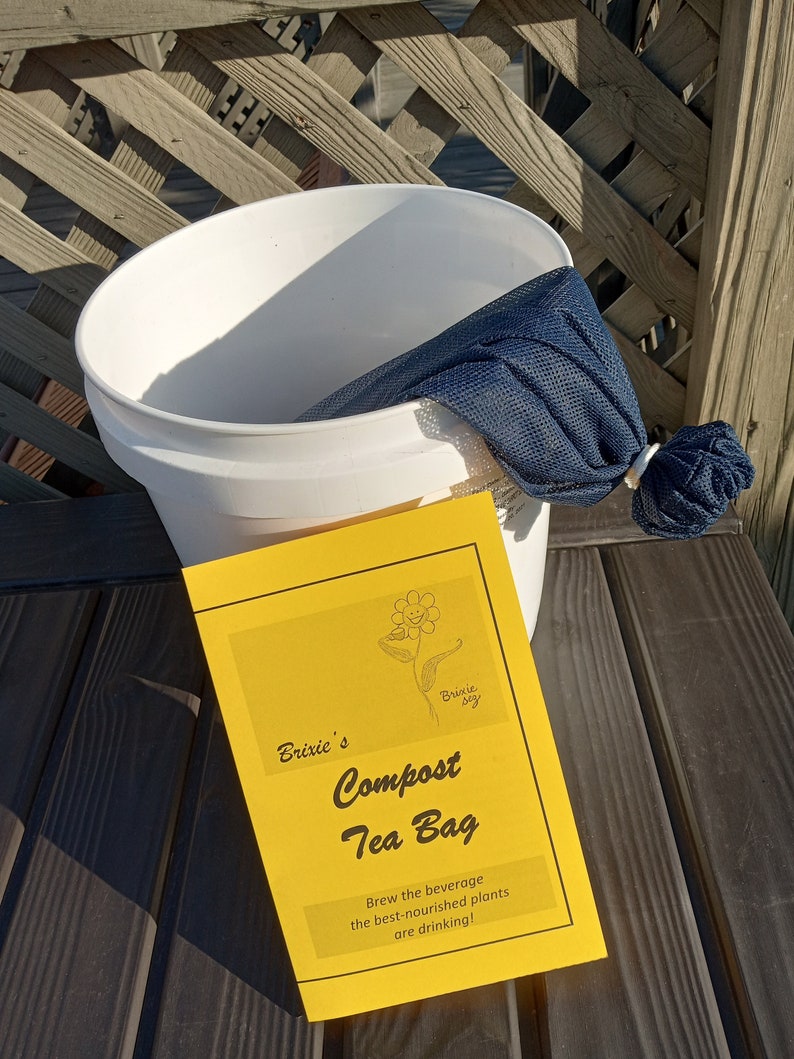Brixie's Compost Tea Bag | Make Your Own Liquid Fertilizer | Garden ...