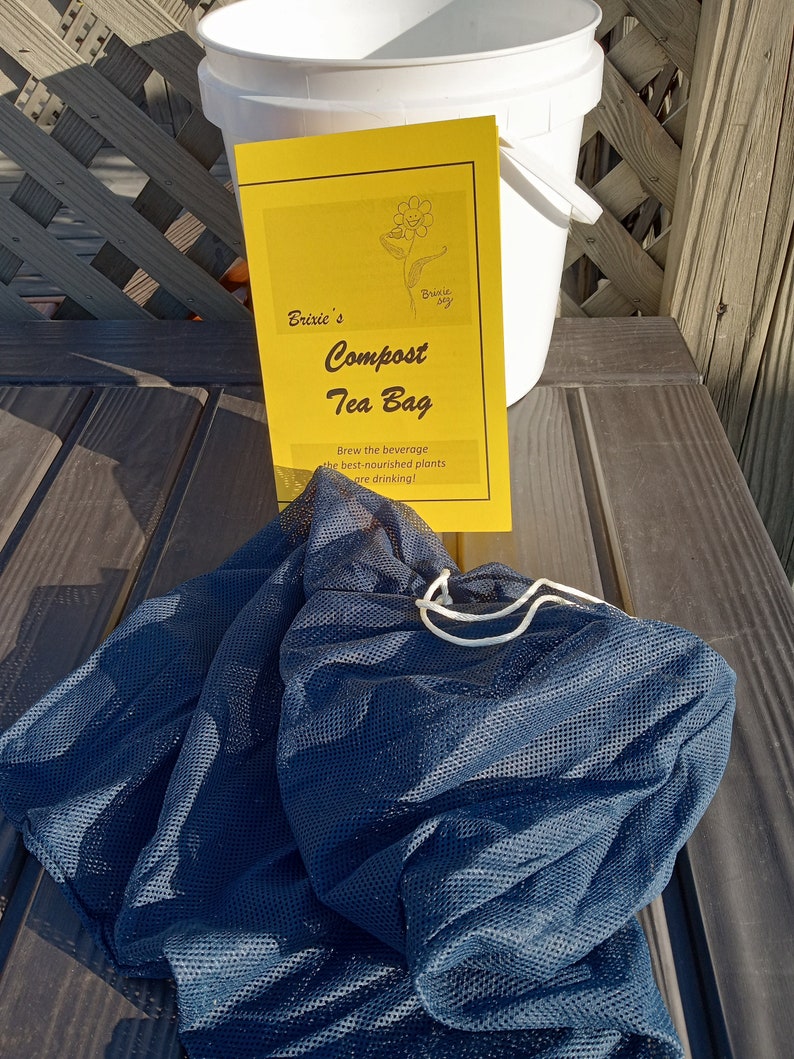 Brixie's Compost Tea Bag | Make Your Own Liquid Fertilizer | Garden ...