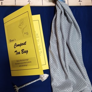 Brixie's Compost Tea Bag | Make Your Own Liquid Fertilizer | Garden ...