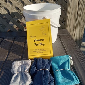 Brixie's Compost Tea Bag | Make Your Own Liquid Fertilizer | Garden ...