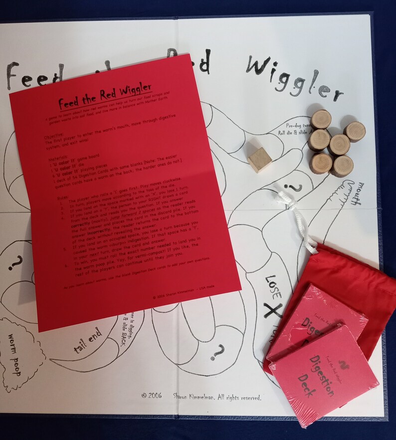 Feed the Red Wiggler, a Fun Board Game Teaching About the Importance of ...